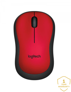Logitech M221 Silent Wireless Mouse with Nano Receiver [Red] - iTech ...