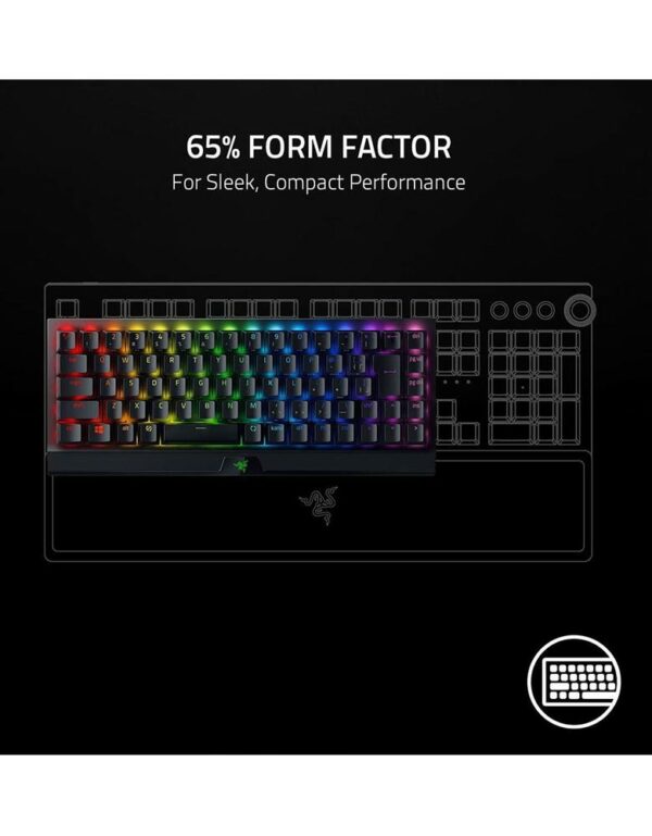 Razer Blackwidow V3 Mini HyperSpeed Wireless 65% Gaming Mechanical ...