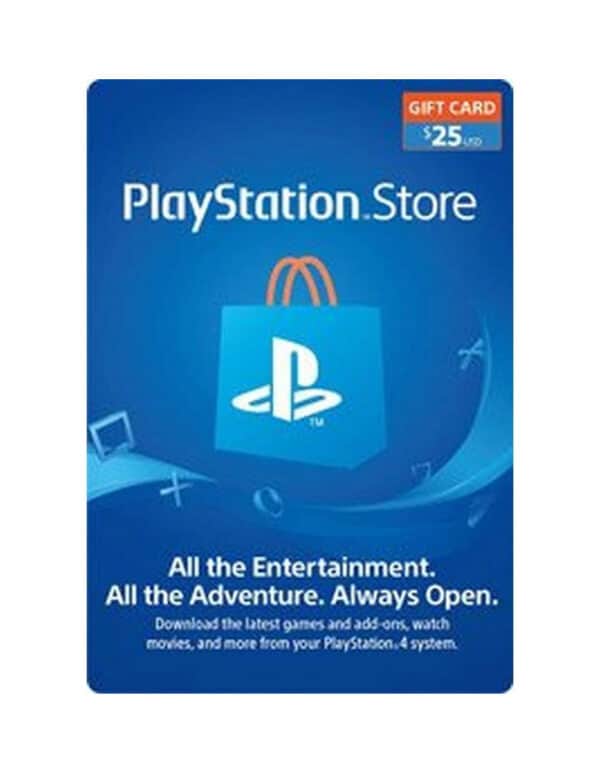 PSN 25 USD PlayStation Store Gift Card [Digital Code] - iTech ...
