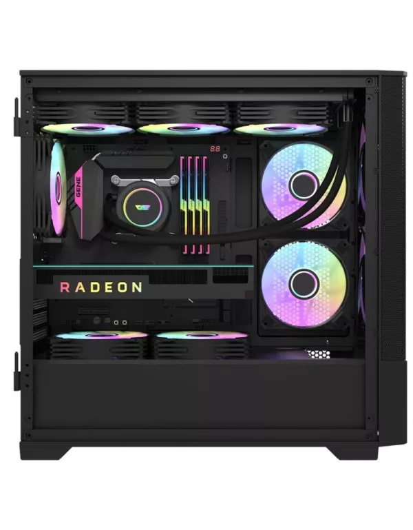 Darkflash DK415M M-ATX PC Case Black - i.Tech PH