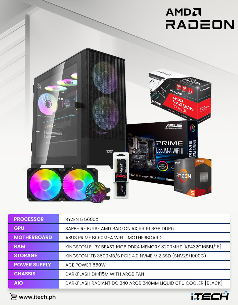i.Tech Philippines Pre-build and Build your PC