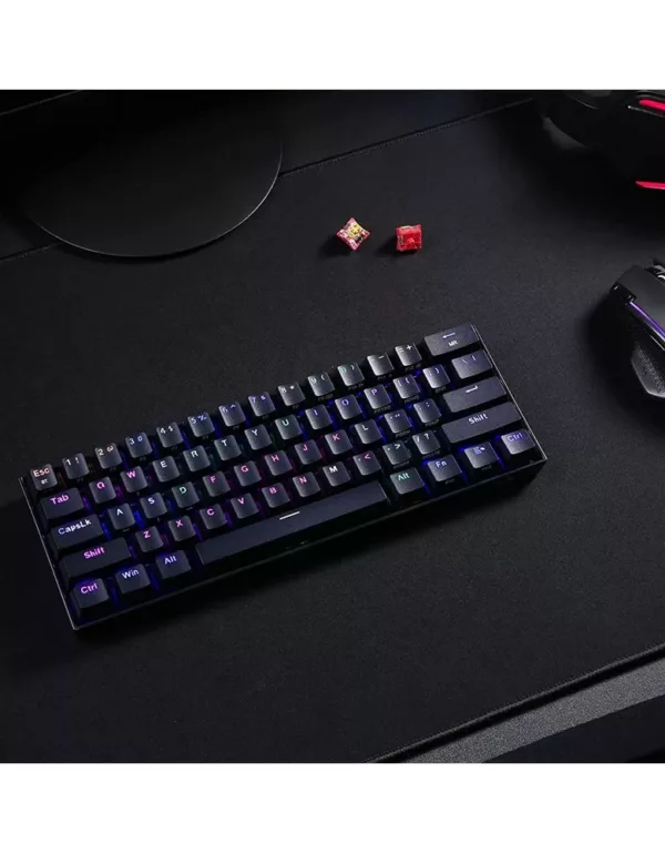 Redragon K530 PRO Draconic 60% Wireless Mechanical [Brown]