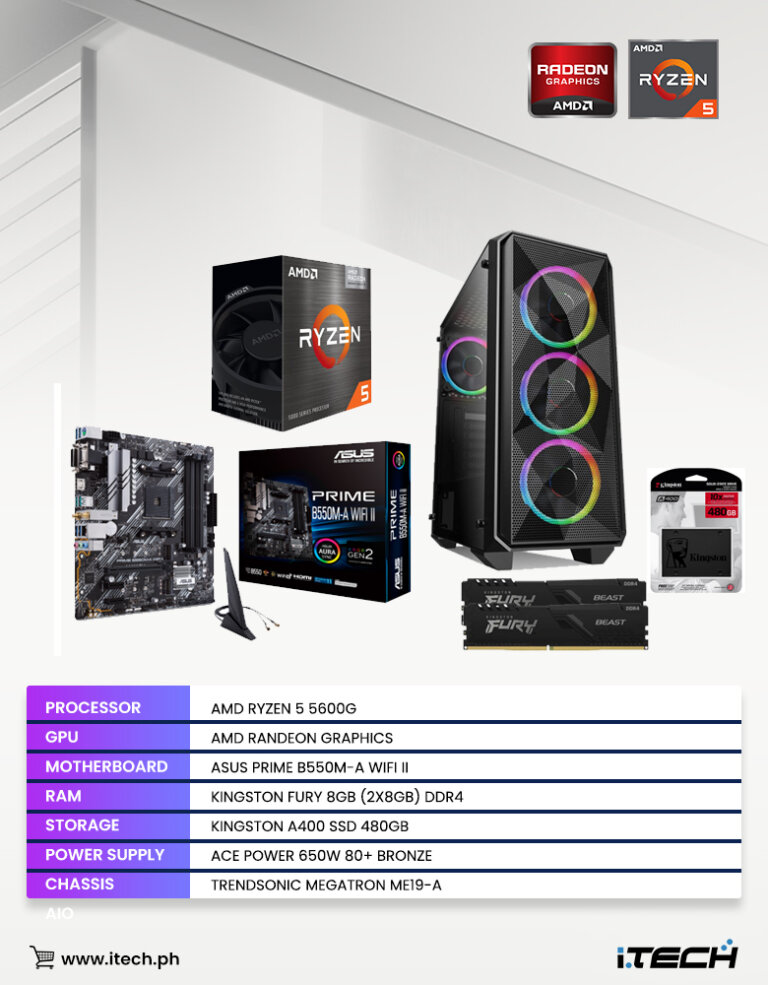 i.Tech Philippines Pre-build and Build your PC