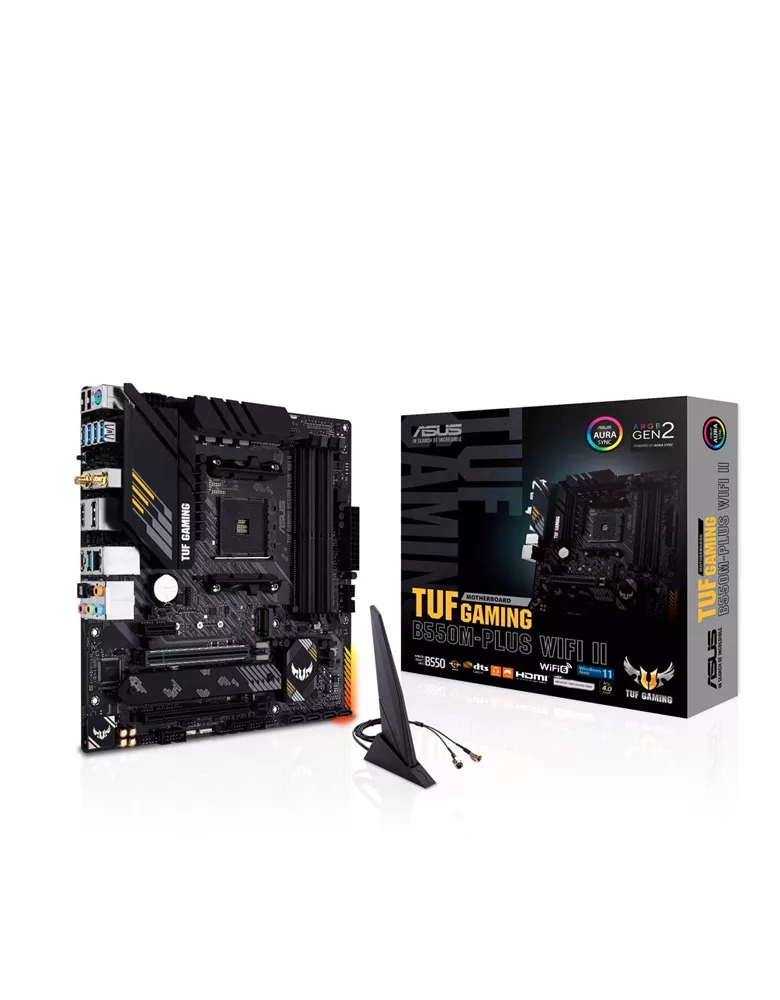 Asus TUF B550M-Plus Wifi II AMD Micro ATX - i.tech PH
