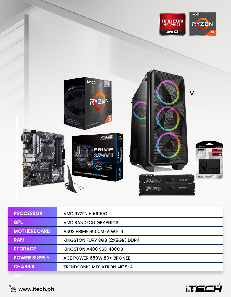 Custom PC Builder - iTech Philippines - Computer, IT Needs and More