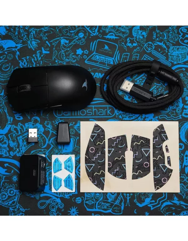 Darmoshark M3-S Mini Varun Wireless Gaming Mouse | Black - iTech PH