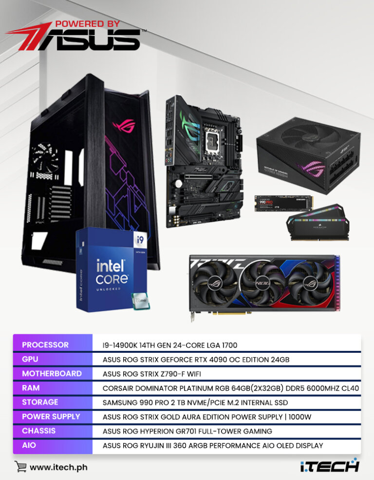 Custom PC Builder - iTech Philippines - Computer, IT Needs and More