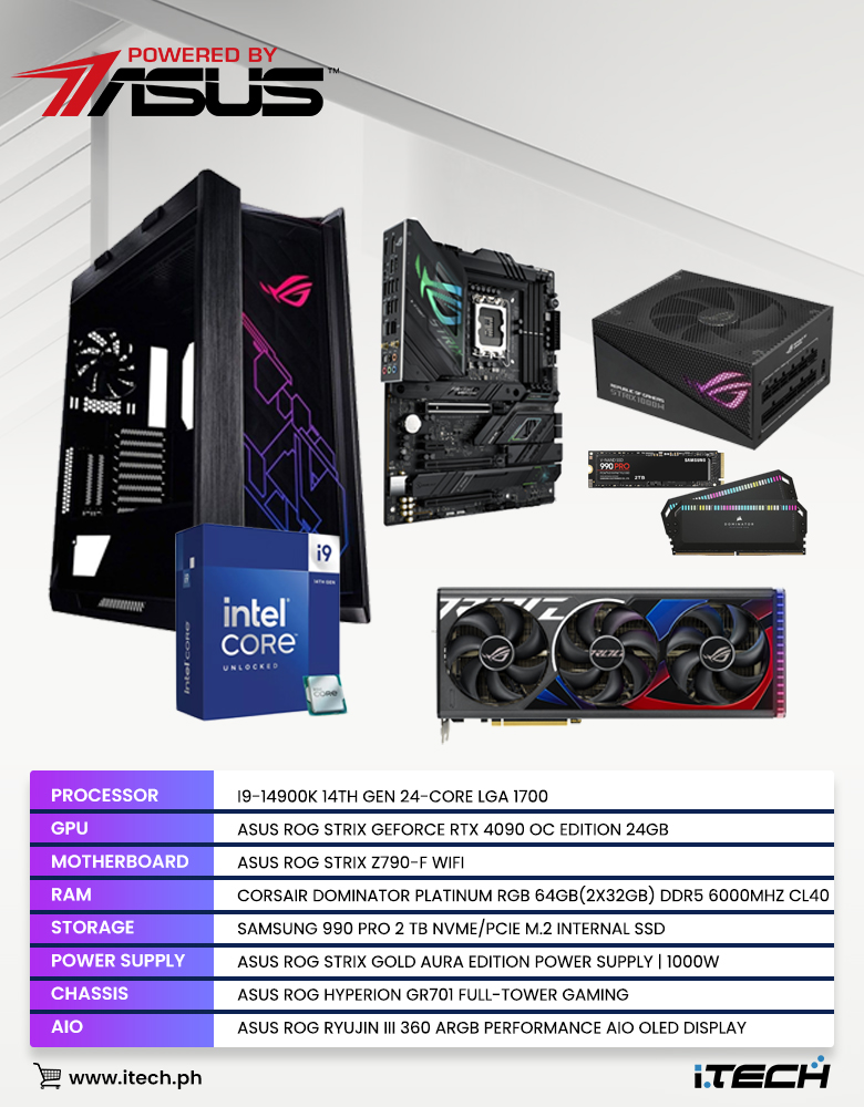 Custom PC Builder - iTech Philippines - Computer, IT Needs and More