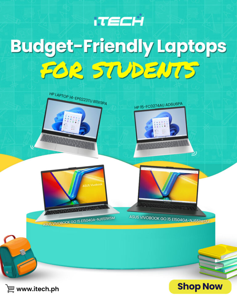 BEST LAPTOPS FOR STUDENTS - iTech Philippines - Computer, IT Needs and More