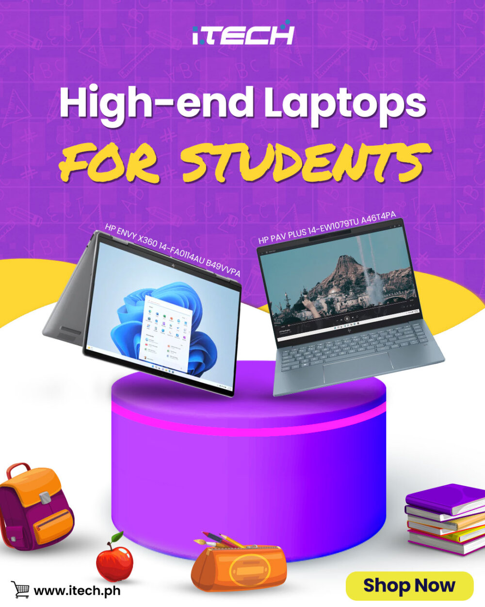 BEST LAPTOPS FOR STUDENTS - iTech Philippines - Computer, IT Needs and More