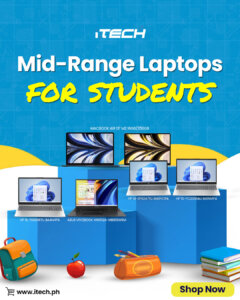 BEST LAPTOPS FOR STUDENTS - iTech Philippines - Computer, IT Needs and More