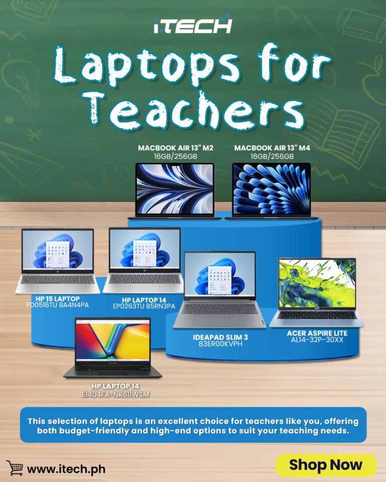 BEST LAPTOPS FOR TEACHERS FOR SCHOOL YEAR 2025-2026 - iTech Philippines ...
