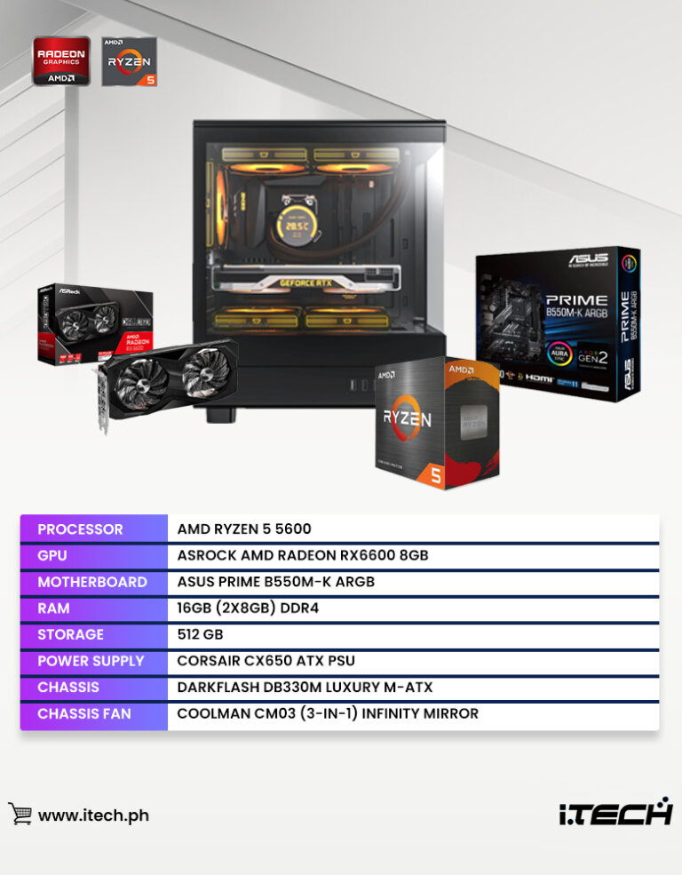 i.Tech Philippines Pre-build and Build your PC
