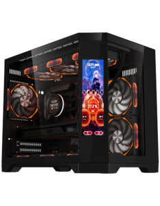 Coolman Spectra M-ATX/ITX PC Case w/ LCD Screen - i.Tech PH