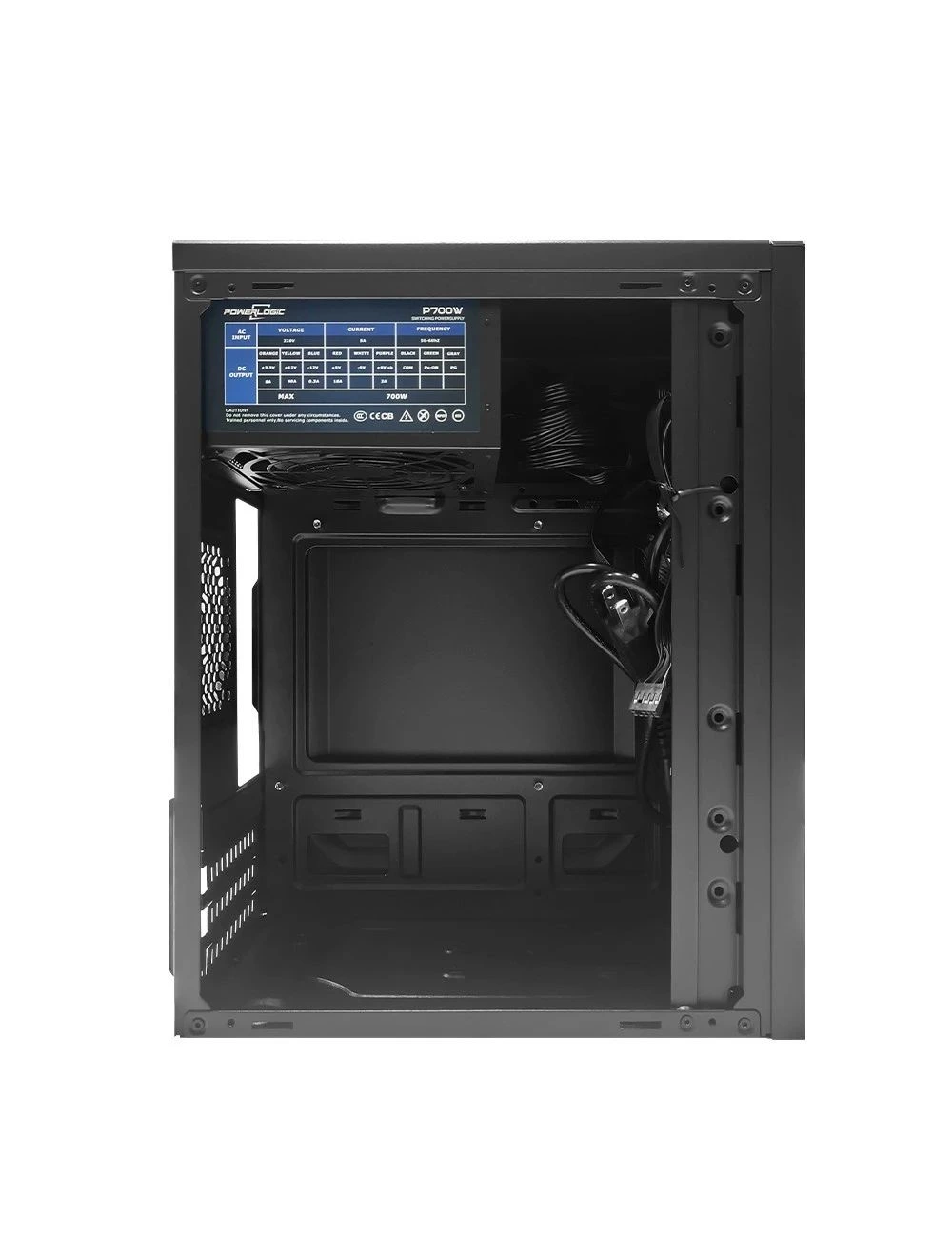 Powerlogic MX-11S Micro ATX PC Case with 700W Power Supply - i.Tech PH